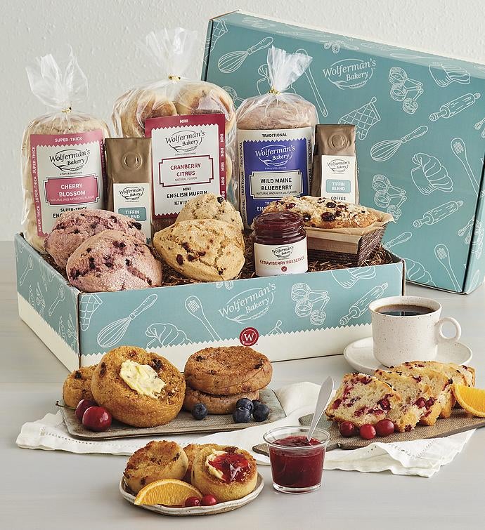 Deluxe Berry Breakfast Box - Gift Boxes & Towers | Wolferman's