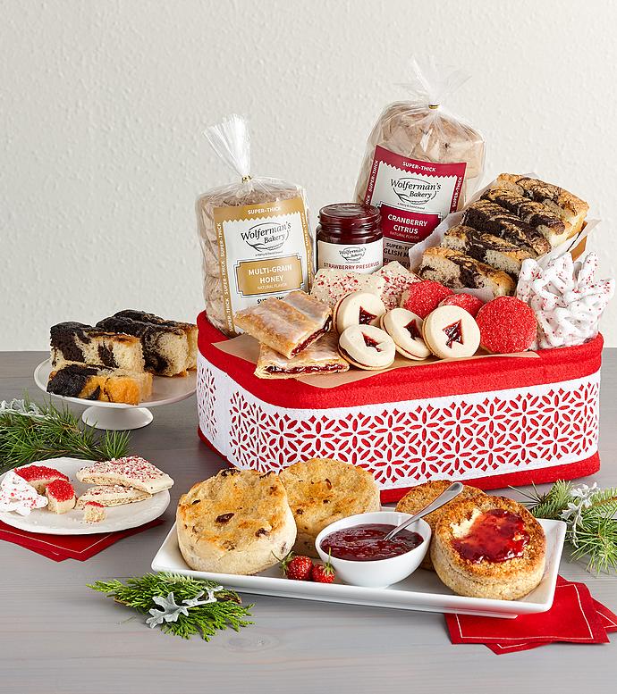 Festive Bakery Gift Basket