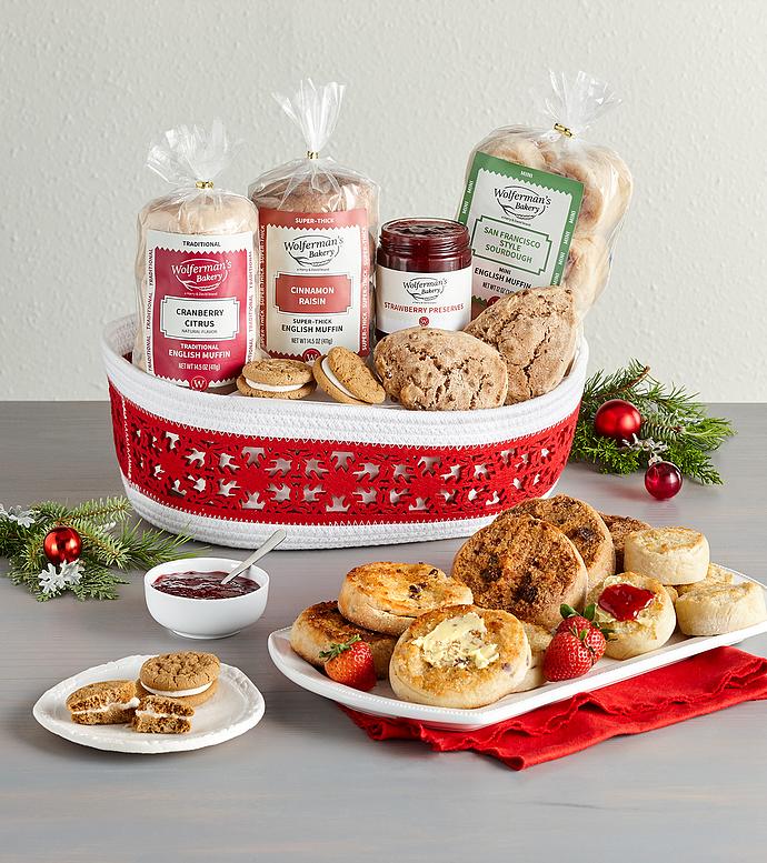 Season's Greetings Bakery Gift Basket